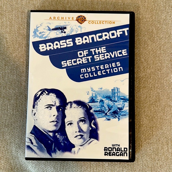 Media | Brass Bancroft Of The Secret Service Dvd | Poshmark